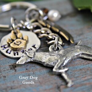 German Shorthaired Pointer Memorial Keychain, GSP Key Chain, Dog ...