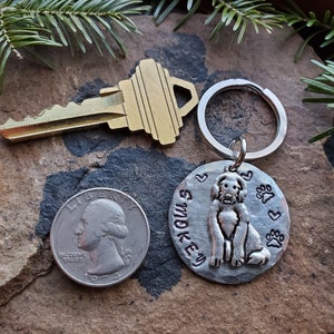 Doodle Key Chain, Goldendoodle Key Chain, Personalized Dog Key Chain ...
