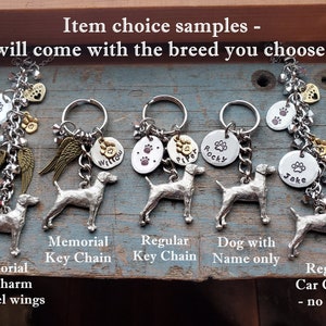 Yorkie Memorial Key Chain, Pet Memorial Key Chain, Yorkie Key Chain ...