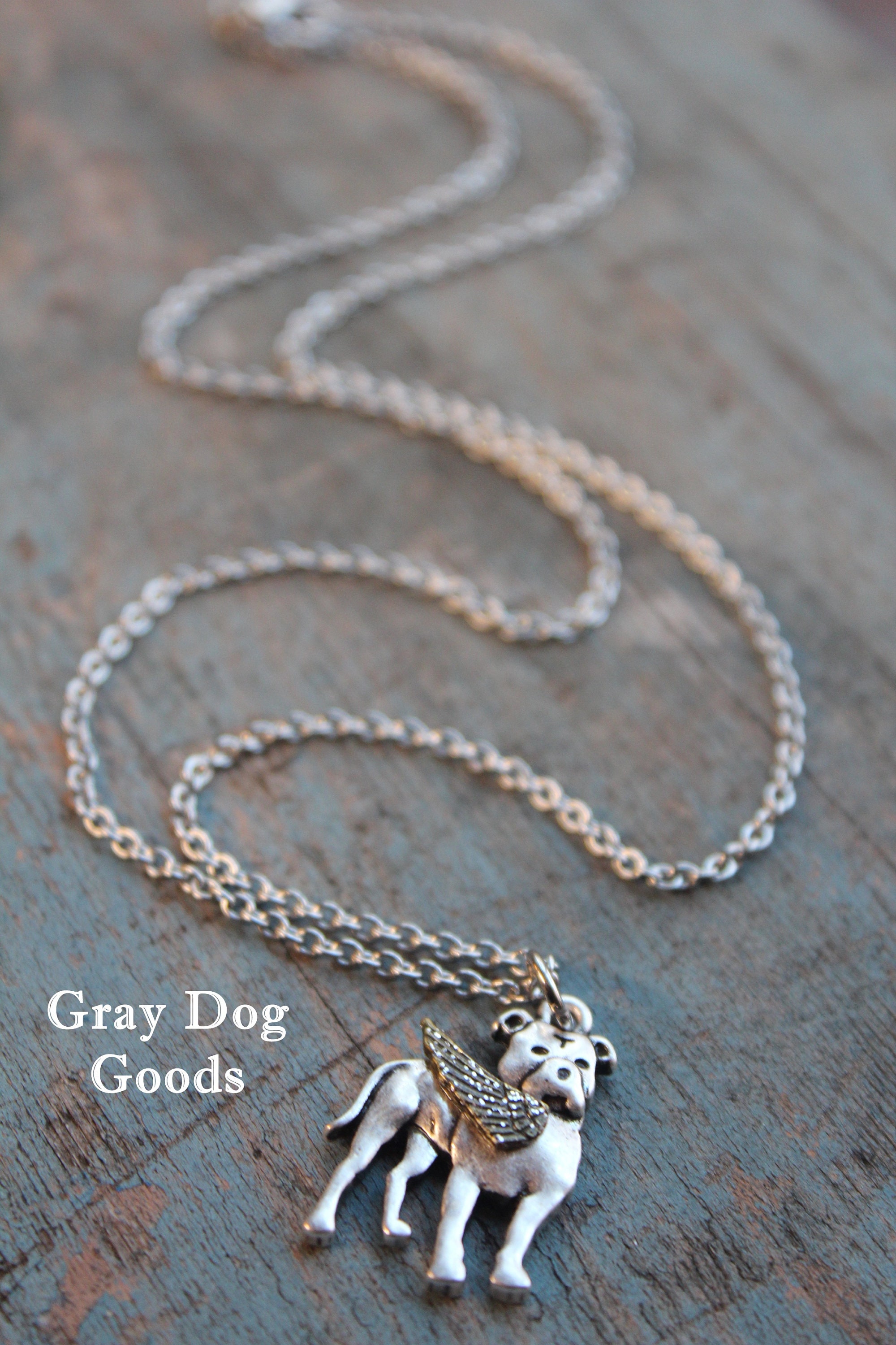 Pit Bull Angel Necklace, Pit Bull Jewelry, Pit Bull Mom, Pit Bull ...