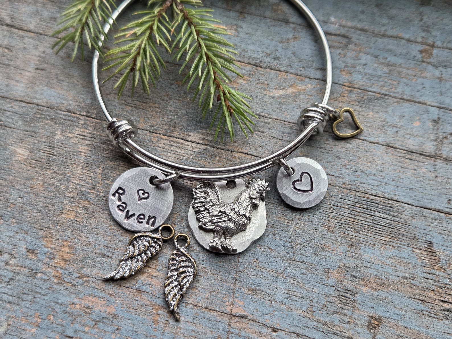 Rooster Bracelet, Rooster Memorial Bracelet, Pet Chicken Rooster - Etsy