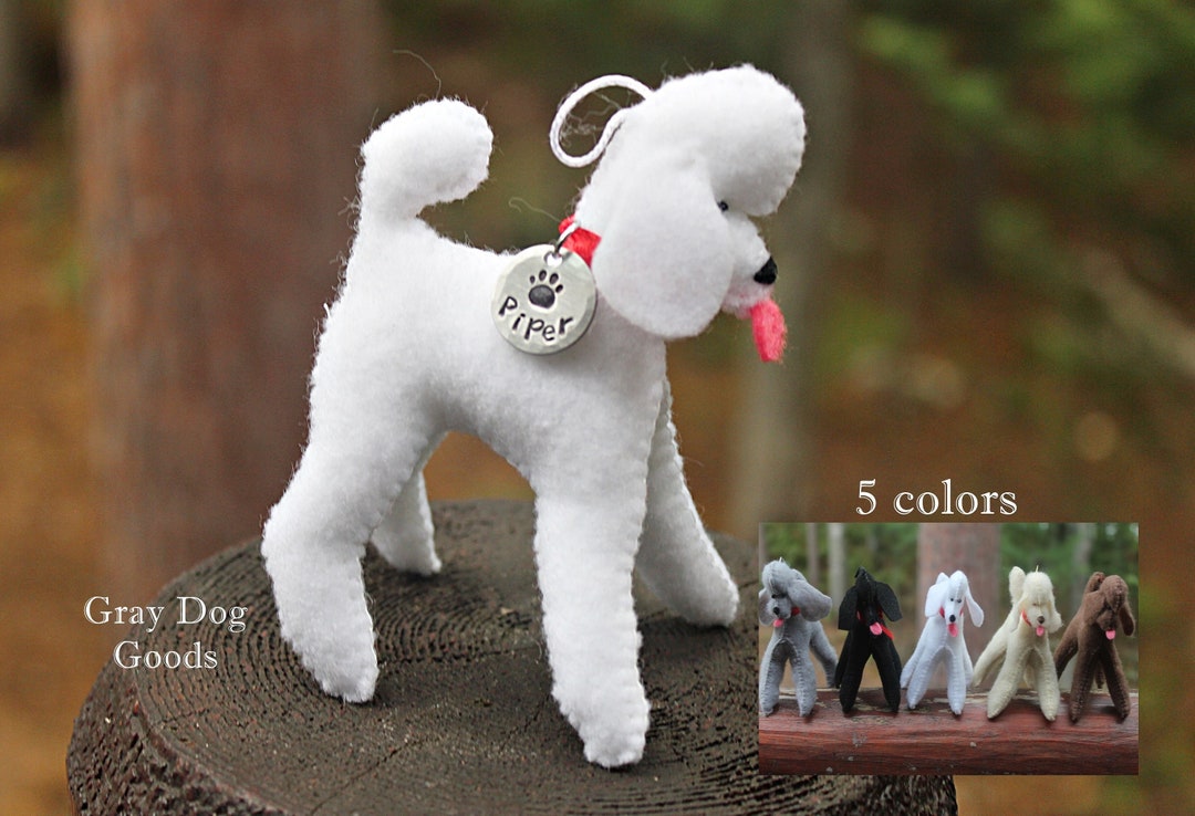 Poodle Ornament, Standard Poodle, Personalized Dog Ornament, Poodle ...
