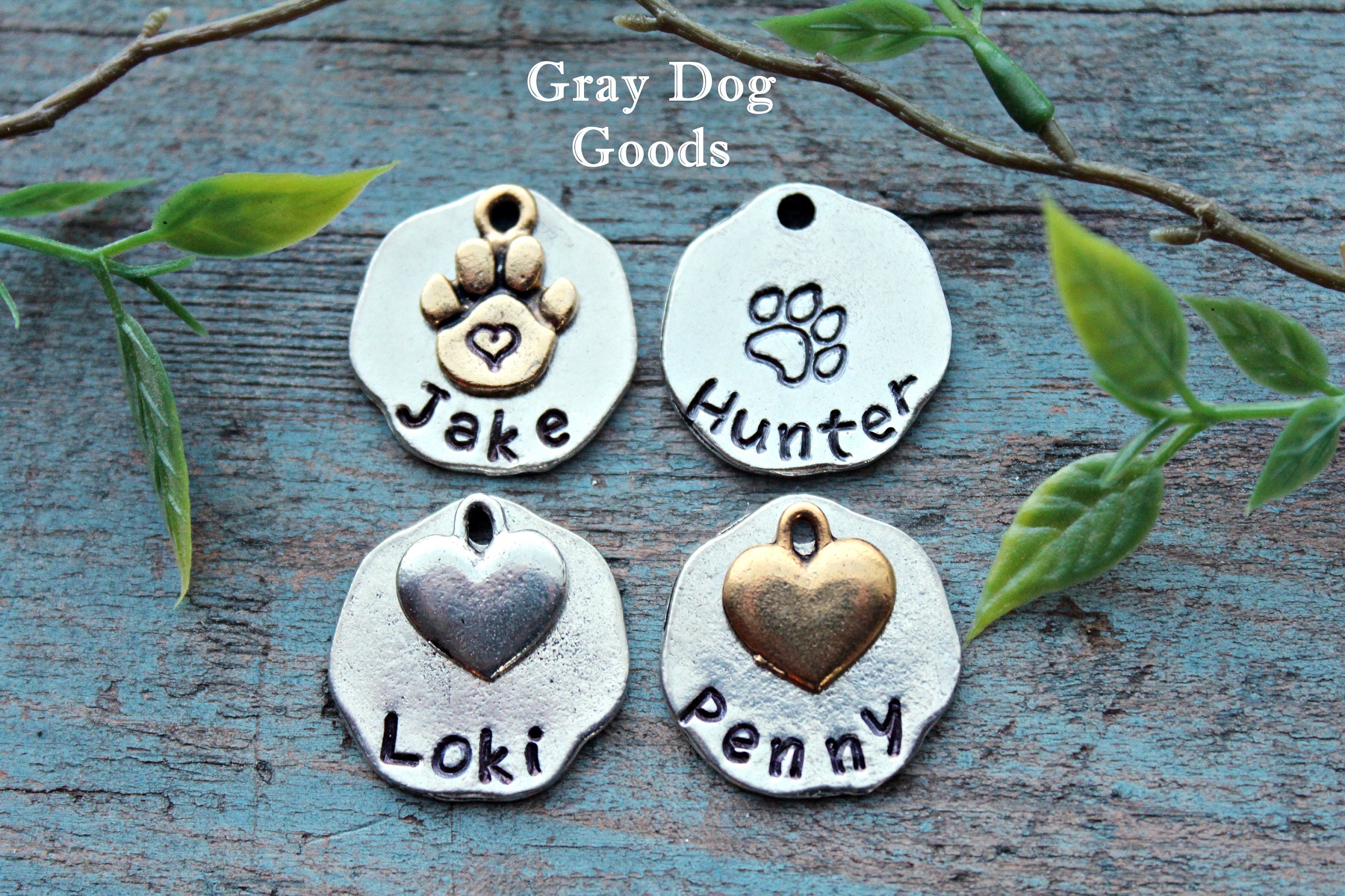 Pewter Name Plate Add-ons for Key Chains - Etsy