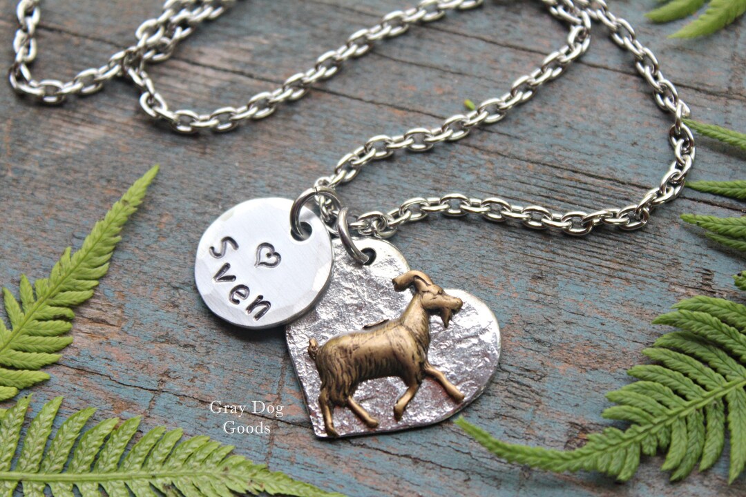 Goat Necklace, Personalized Goat Necklace, Goat Jewelry - Etsy