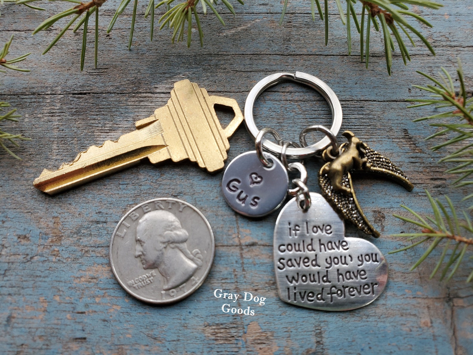 Goat Memorial Key Chain Goat Remembrance Gift Pet Goat Goat - Etsy