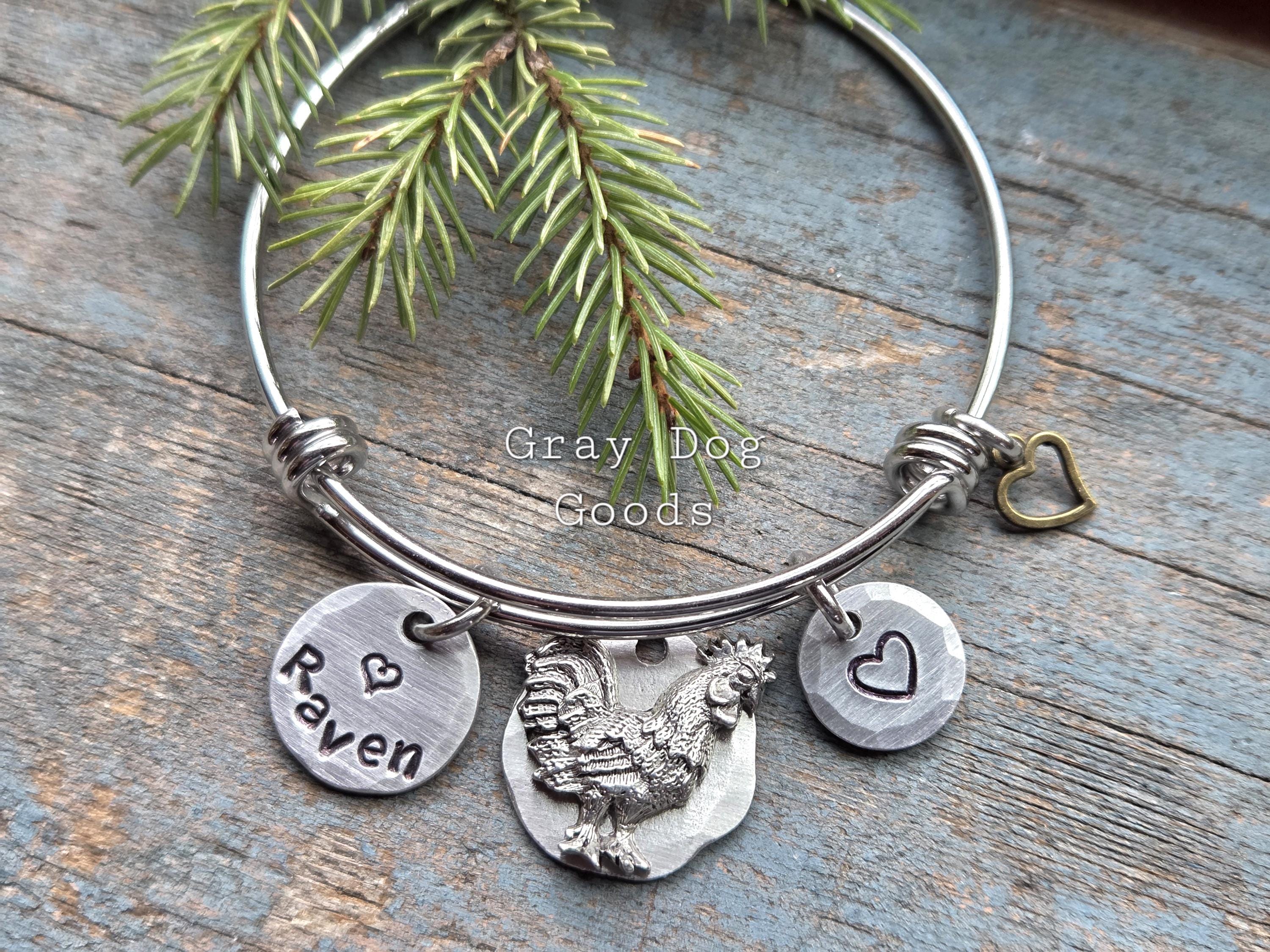 Rooster Bracelet, Rooster Memorial Bracelet, Pet Chicken Rooster - Etsy