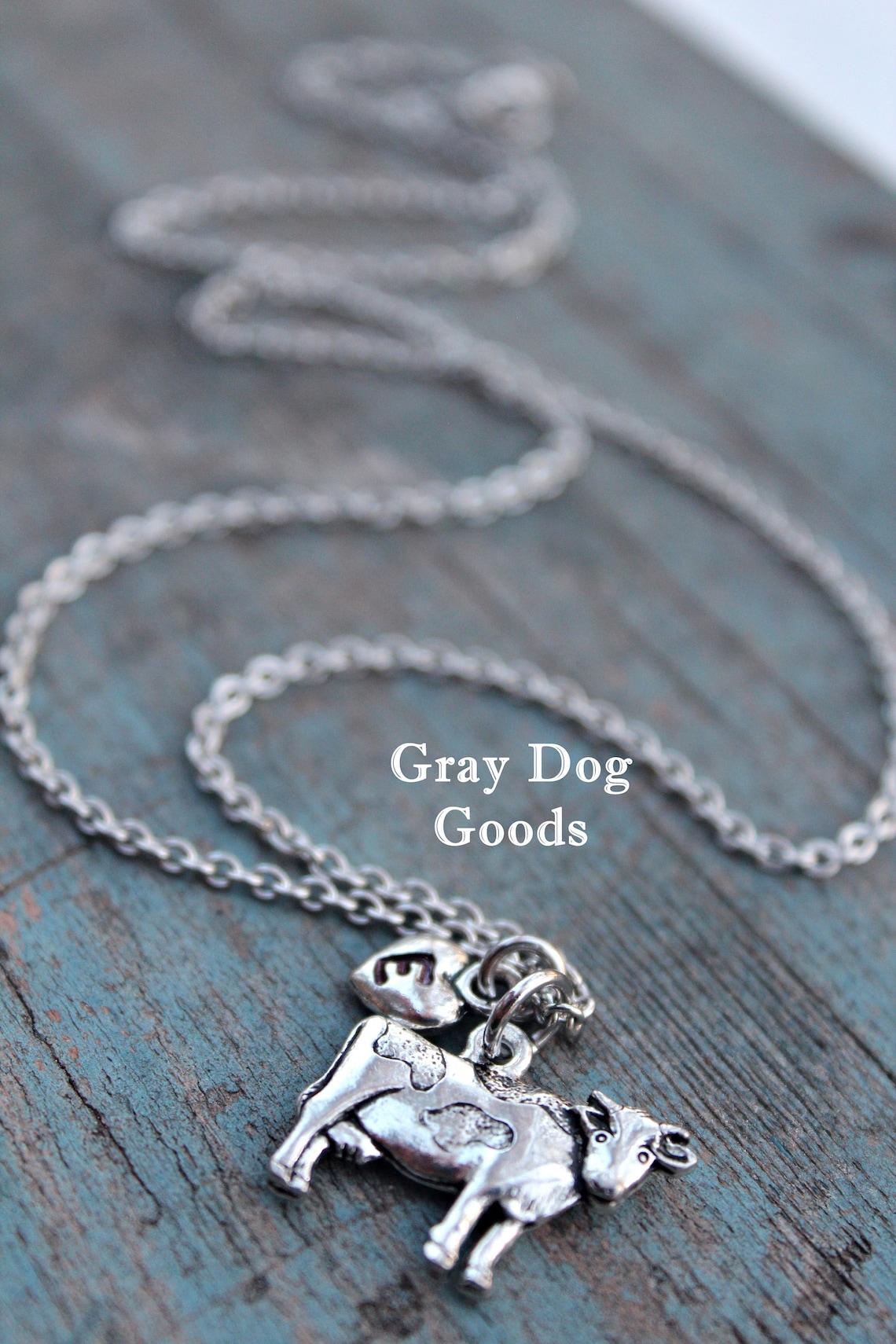 Cow Necklace Cow Jewelry Pet Cow Cow Sympathy Gift Dairy - Etsy