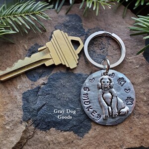 Doodle Key Chain, Goldendoodle Key Chain, Personalized Dog Key Chain ...