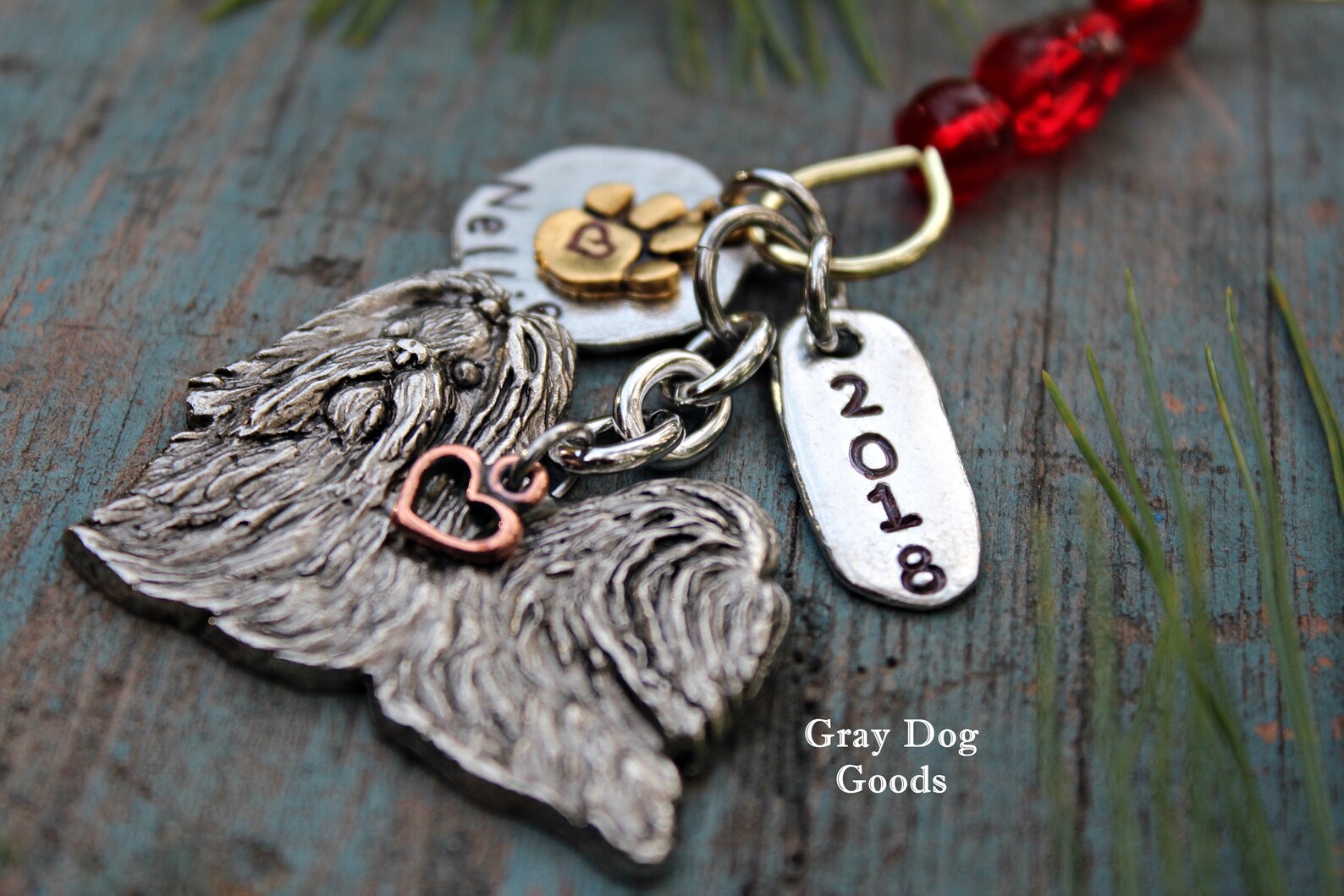 Shih Tzu Ornament Shih Tzu Memorial Personalized Dog - Etsy