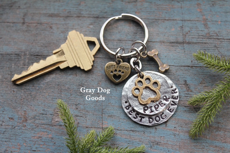 Dog Memorial Key Chain Pet Remembrance Gift Pet Sympathy | Etsy