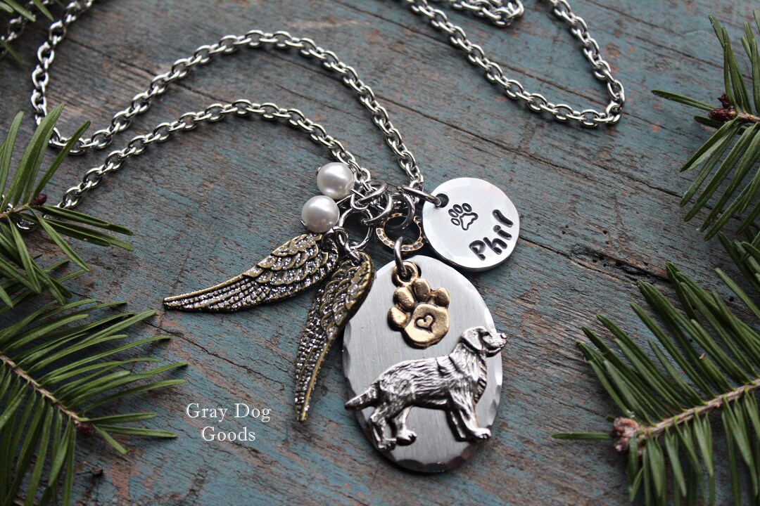 Labrador Retriever Angel Necklace, Labrador Memorial Jewelry, Lab Mom ...