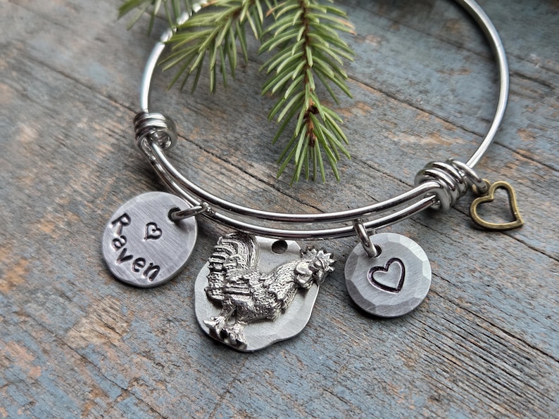 Rooster Bracelet, Rooster Memorial Bracelet, Pet Chicken Rooster - Etsy