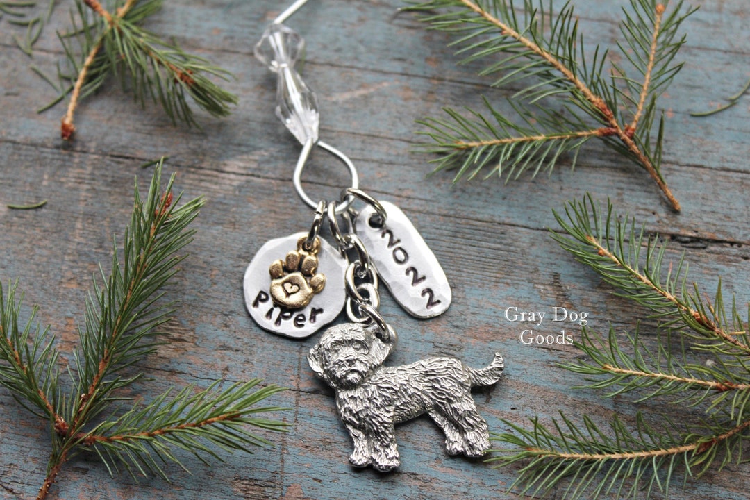 Cockapoo Ornament, Cockapoo Memorial, Personalized Dog Ornament ...