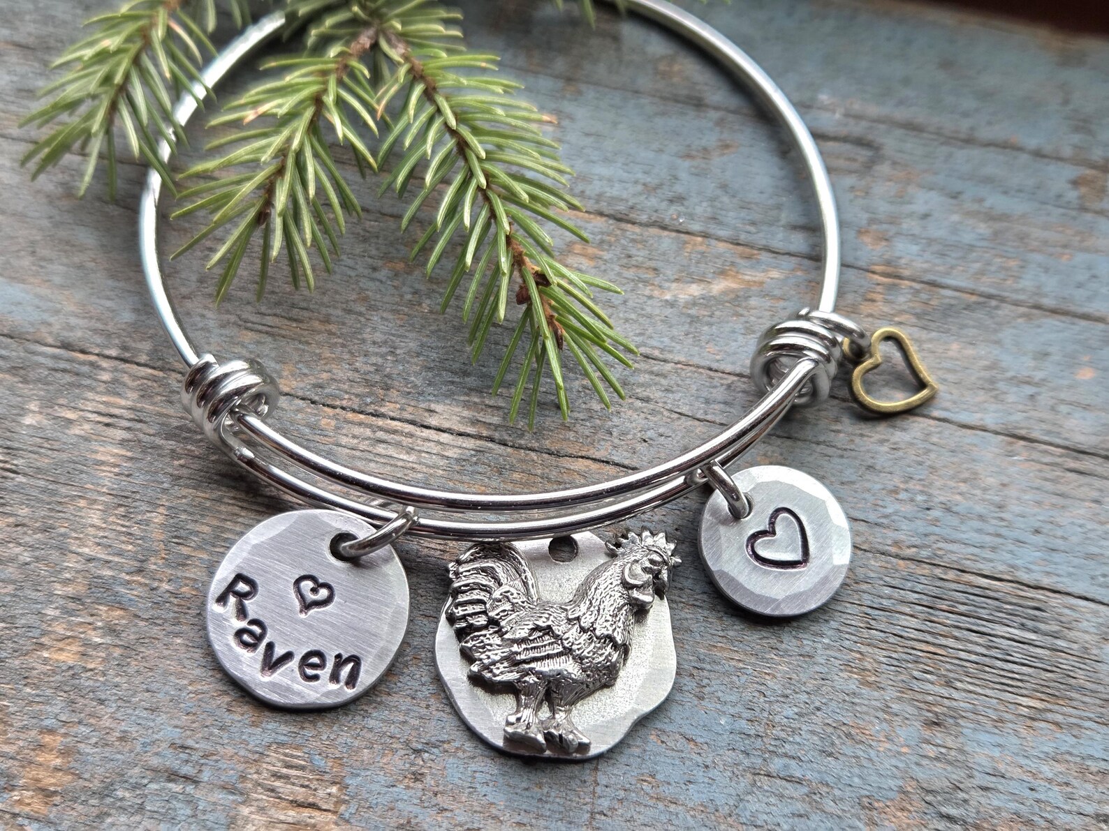 Rooster Bracelet, Rooster Memorial Bracelet, Pet Chicken Rooster - Etsy