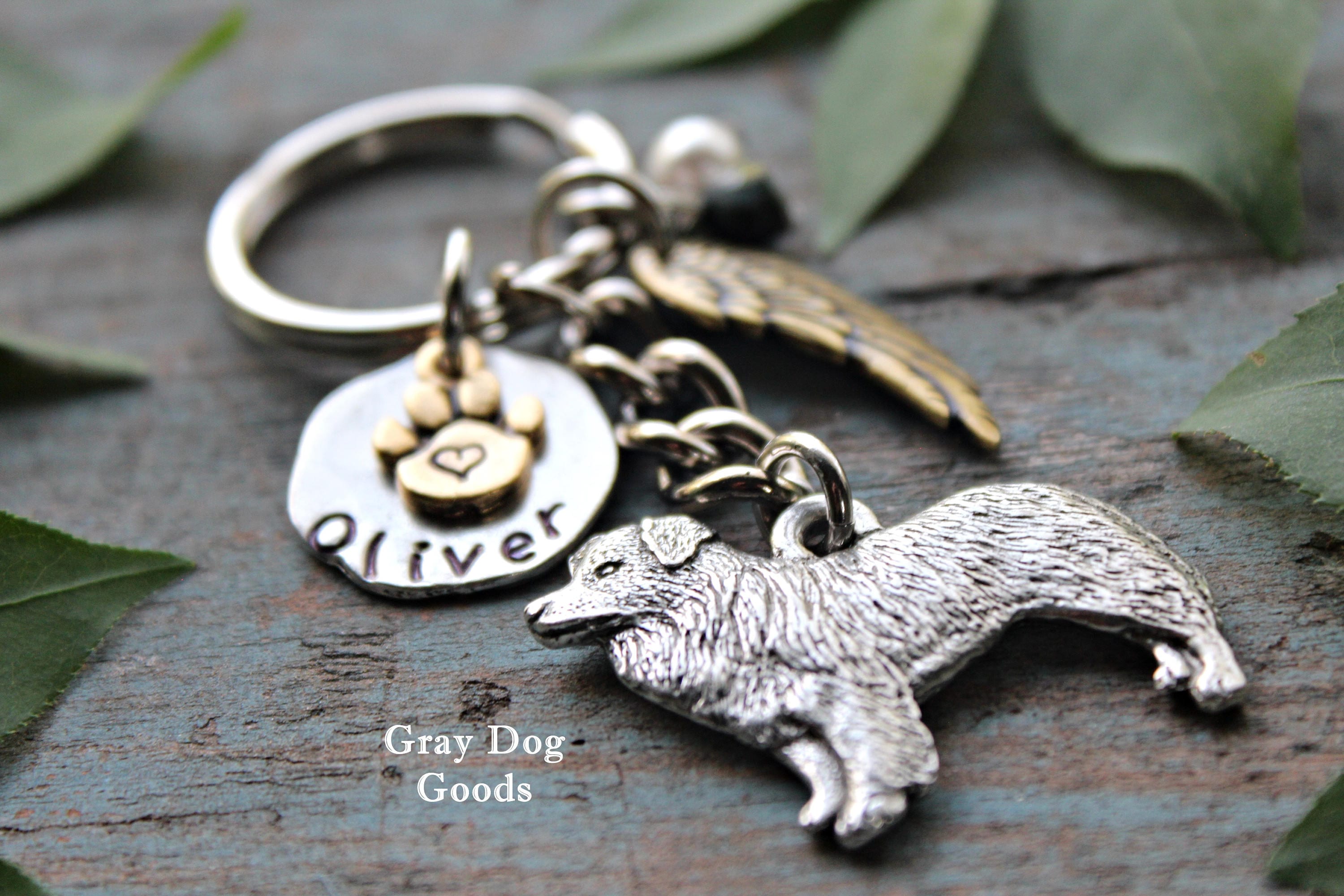Border Collie Memorial Keychain, Border Collie Keychain, Border Collie ...
