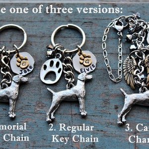 Yorkie Memorial Key Chain, Pet Memorial Key Chain, Yorkie Keychain, Dog ...