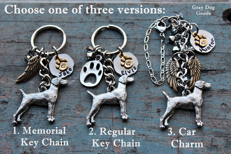Yorkie Memorial Key Chain Pet Memorial Key Chain Yorkie - Etsy