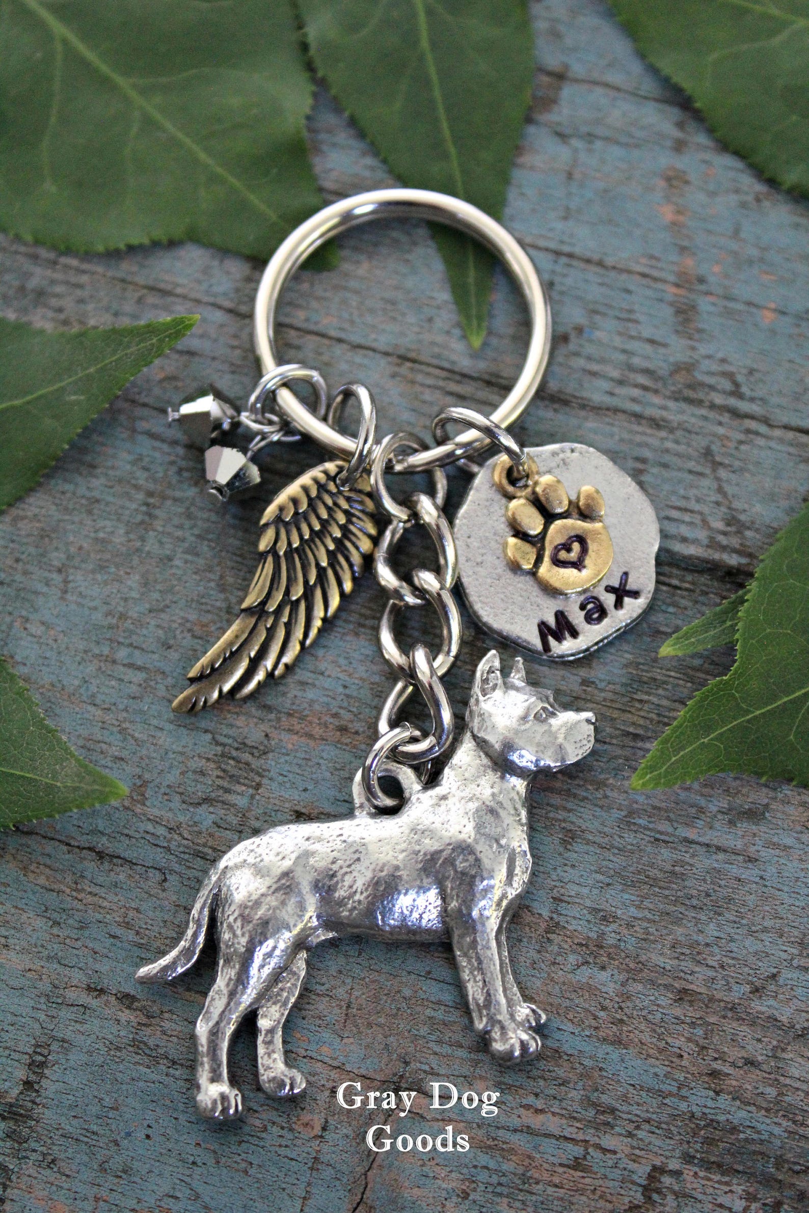 Pit Bull Memorial Key Chain Dog Memorial Key Chain Pit Bull | Etsy