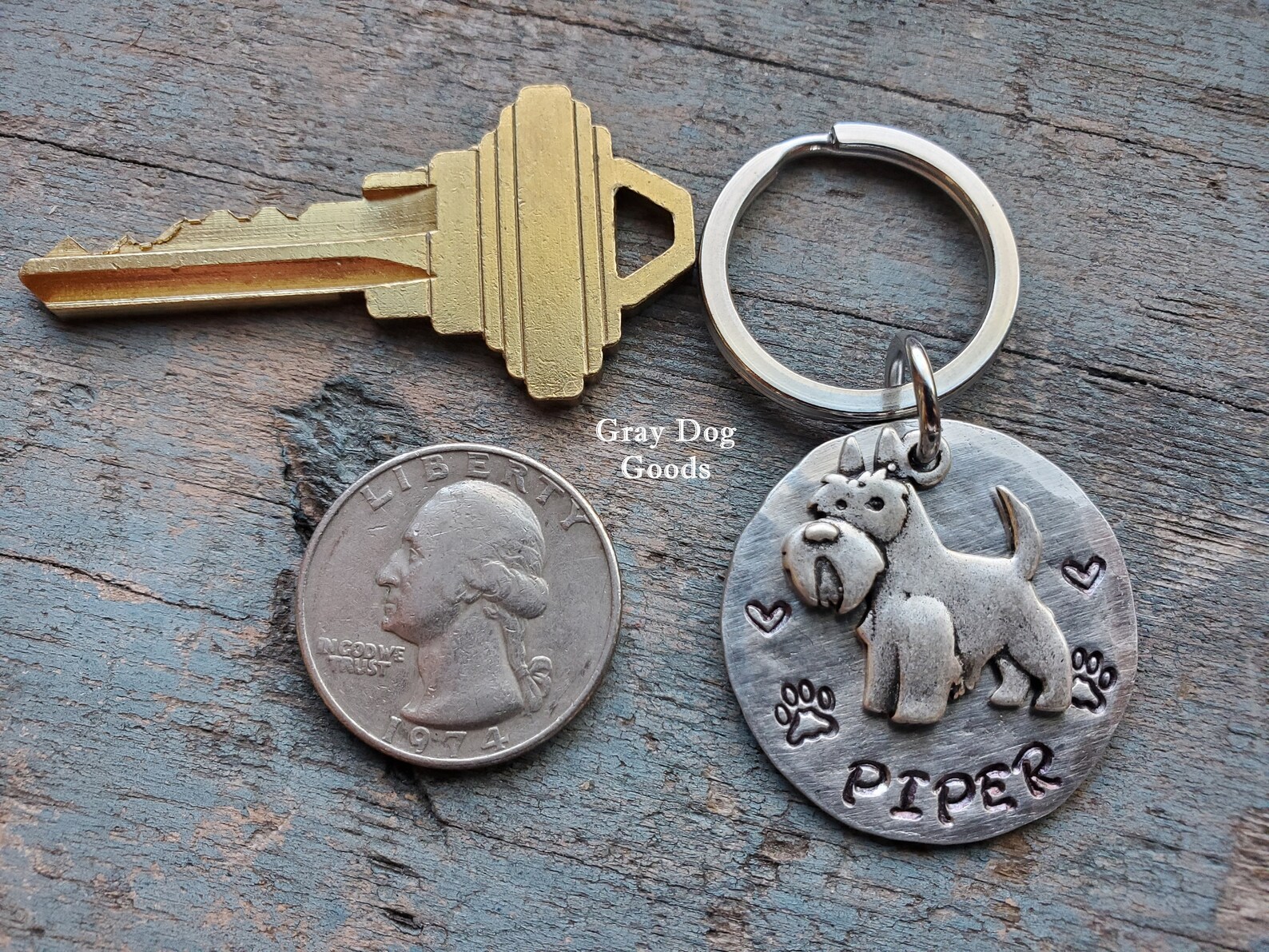 Scotty Dog Key Chain, Personalized Dog Key Chain, Scotty Mom, Scotty ...