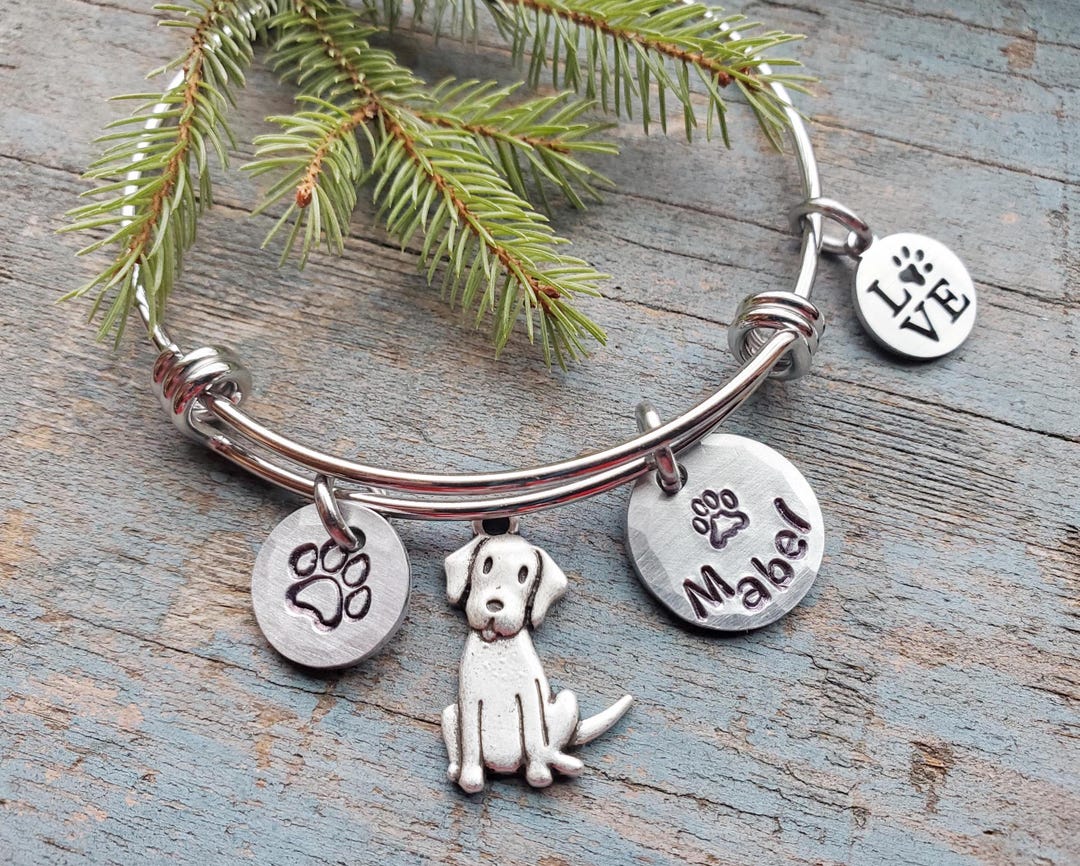 Labrador Bracelet, Lab Jewelry, Personalized Labrador, Lab Mom, Read ...