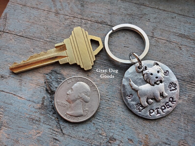 French Bulldog Key Chain Personalized Dog Key Chain Frenchie | Etsy