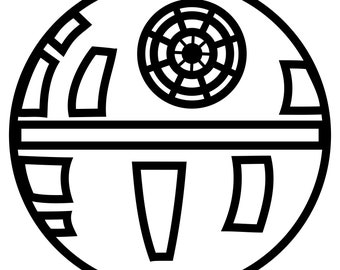 Death Star Decal - Etsy