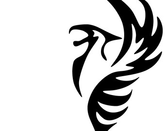 Phoenix/ Version 1 / Decal | Etsy
