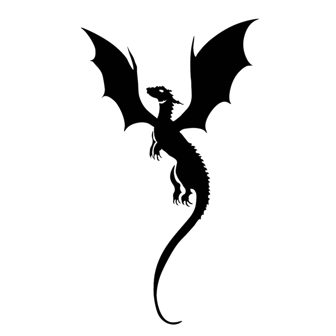 Dragon/ Version 10/ Decal - Etsy