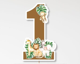 Jungle Cake Topper - Etsy