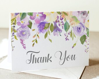 Purple Thank You | Etsy