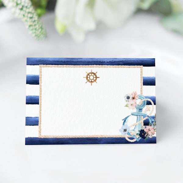 Nautical Place Cards - Etsy