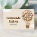 Teddy Bear Editable Buffet Food Card Food Label Food Sign Table Tent ...