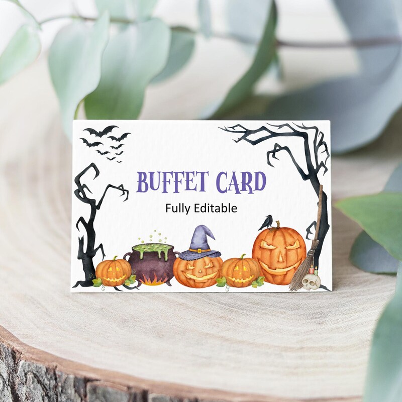 Buffet Food Labels - Etsy