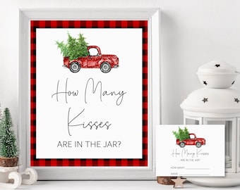 Guess How Many Christmas | Etsy