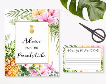 Hawaiian Cards Printable - Etsy