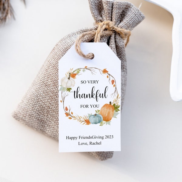 Thanksgiving Tags - Etsy