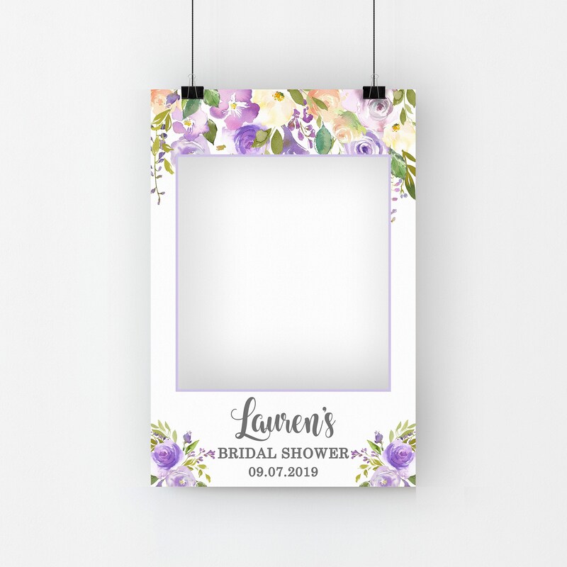 Floral Selfie Frame - Etsy