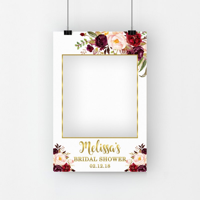 Floral Selfie Frame - Etsy