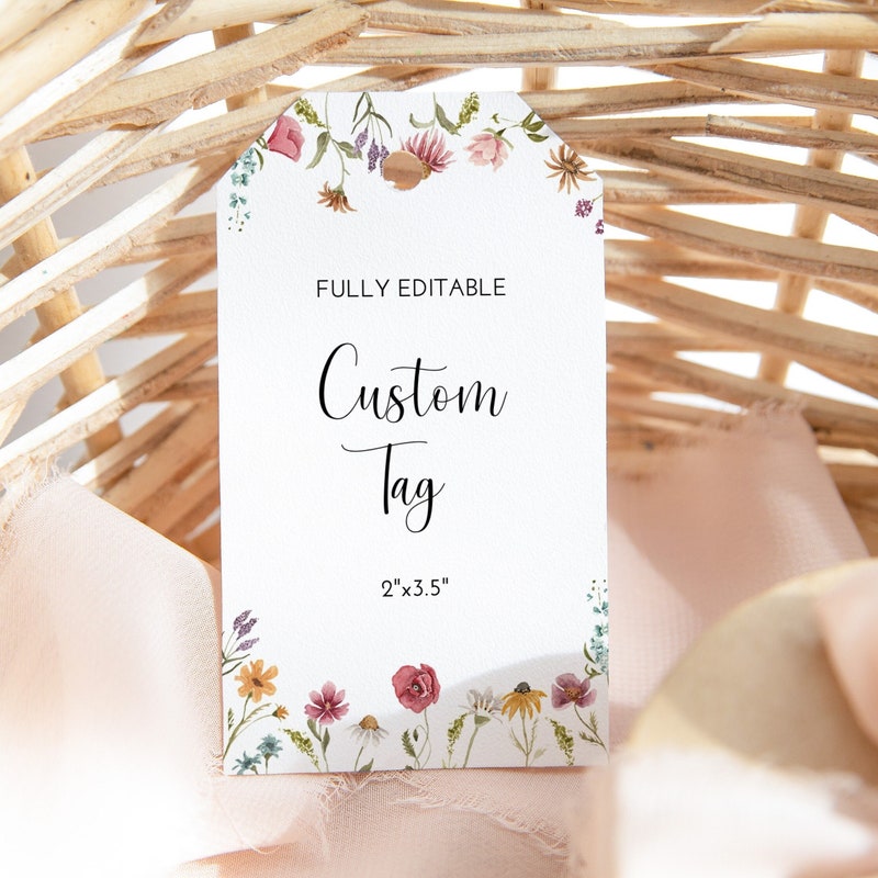 Baby in Bloom Tags - Etsy
