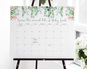 Erasable Baby Birth Pool Guess Game Pregnancy Due Date Baby - Etsy