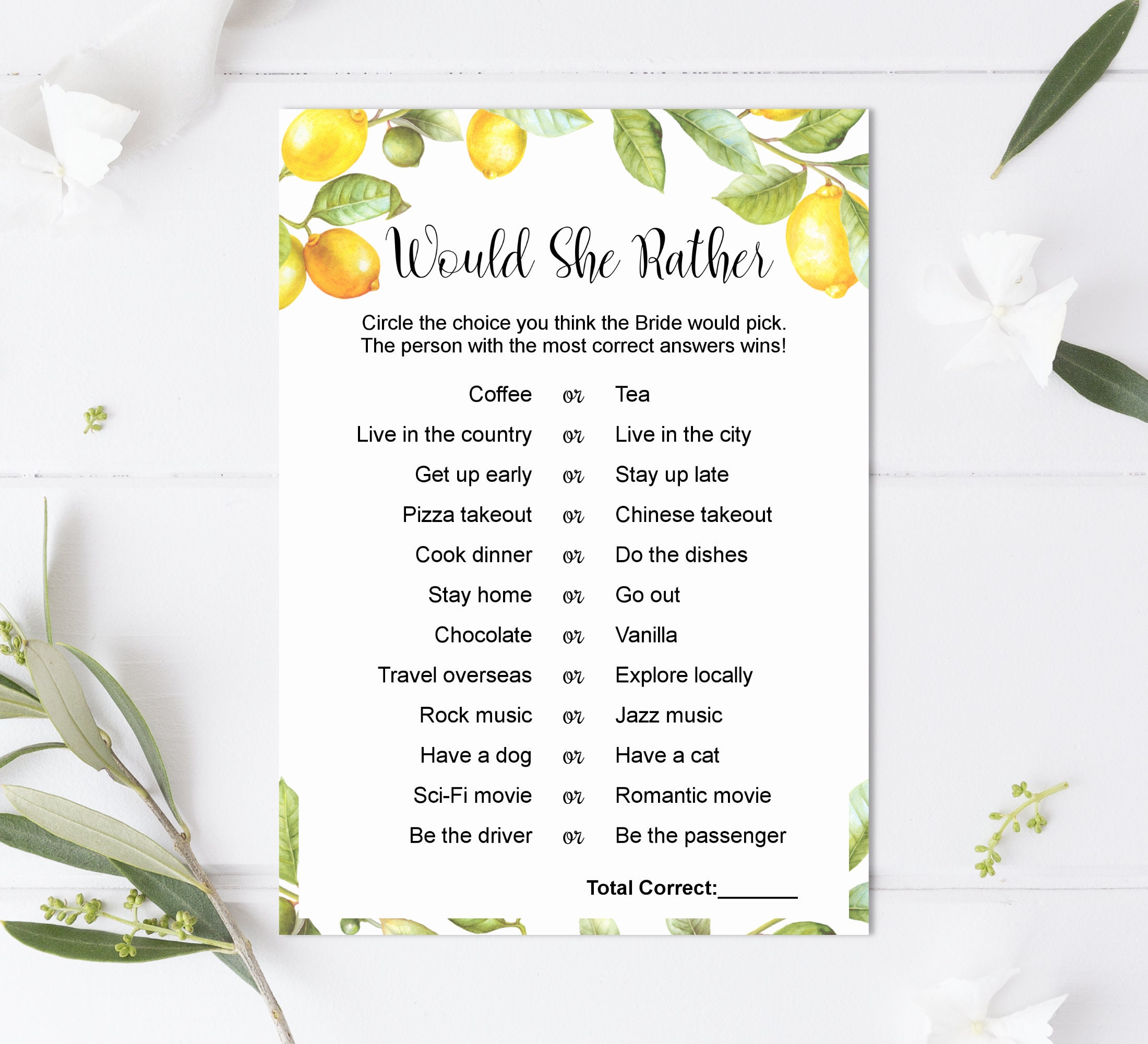 TFP16 lemon how old was the bride floral lemon instant download lemon ...