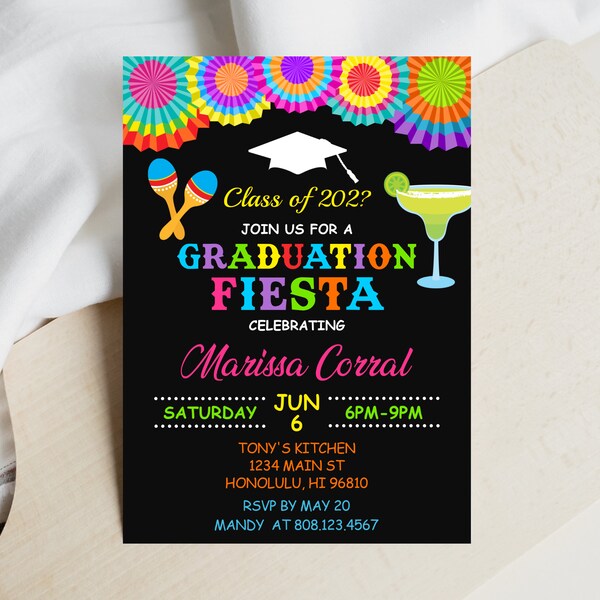 Fiesta Graduation - Etsy