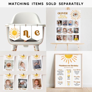 Editable Sun Water Bottle Labels Sun Baby Shower Little Sunshine ...