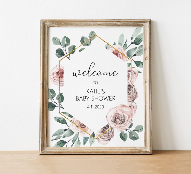 CUSTOM Boho Welcome Sign Welcome Poster Boho Bridal Shower - Etsy