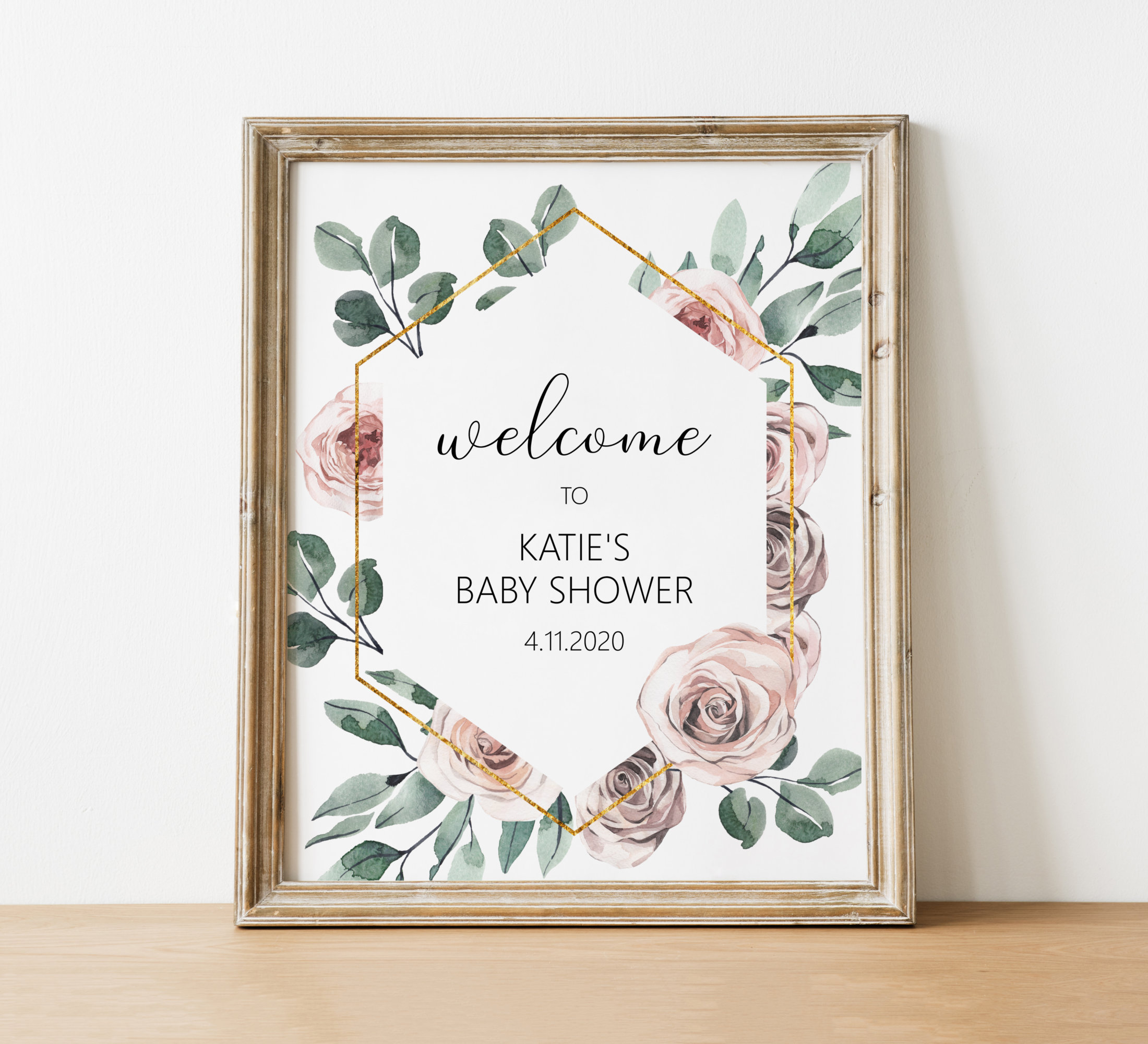 CUSTOM Boho Welcome Sign Welcome Poster Boho Bridal Shower - Etsy