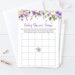 Purple Baby Shower Game Bundle Games Printable Baby Shower - Etsy