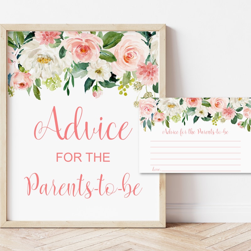 New Mom Advice Card Etsy