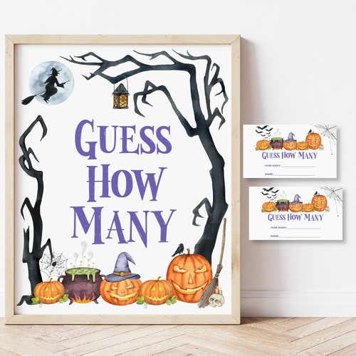 Halloween Baby Shower Games Bundle Printable INSTANT DOWNLOAD | Etsy