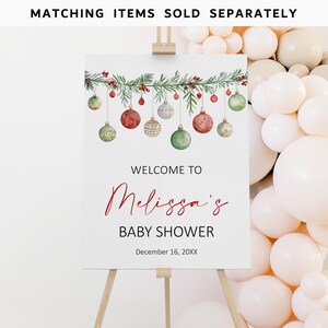 Editable Christmas Holiday Party Food Label Place Card Buffet Table ...