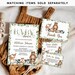Editable Woodland Animals Banner Greenery Forest Animals Banner ...